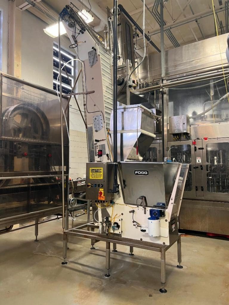 FOGG VSE18 WATERFALL CAP ELEVATOR SORTER FEEDER - Used PackagingUsed ...