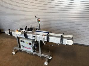 2016 LSI ID TECHNOLOGY INLINE WRAP AROUND BOTTLE LABELER