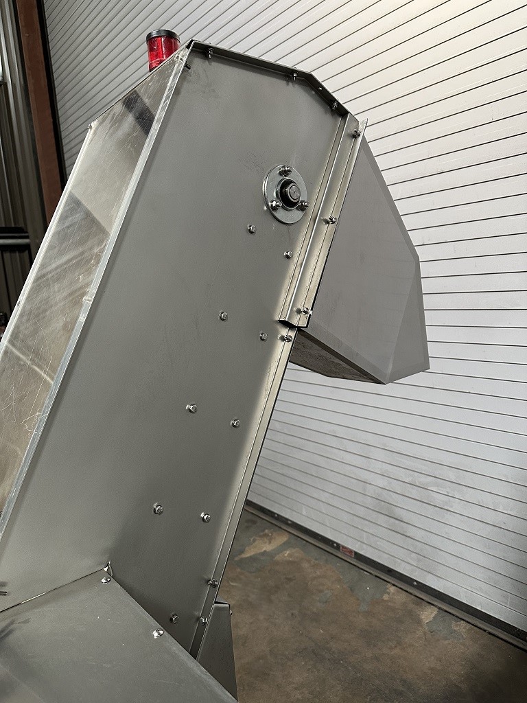 PSG 30 CU FT STAINLESS CAP FEED HOPPER FEEDER | Used Packaging ...