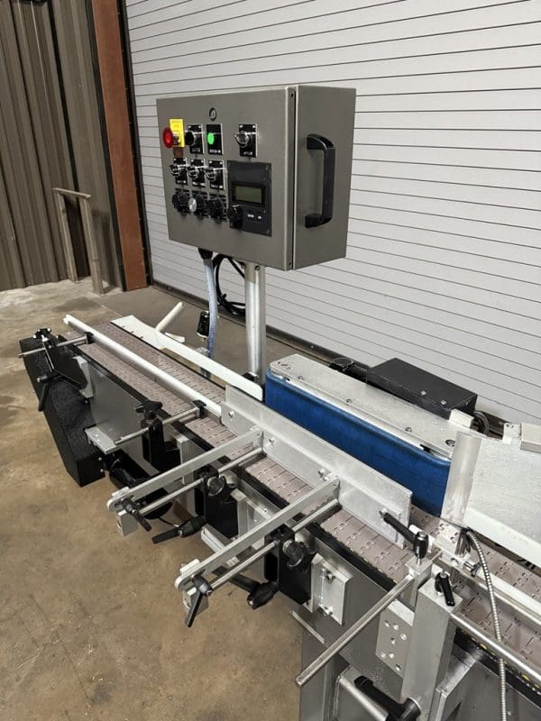 UNIVERSAL INLINE AUTOMATIC WRAP AROUND BOTTLE LABELER | Used Packaging ...